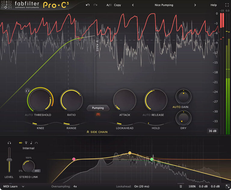 FabFilter Upgrades FabFilter Pro C To Version 3