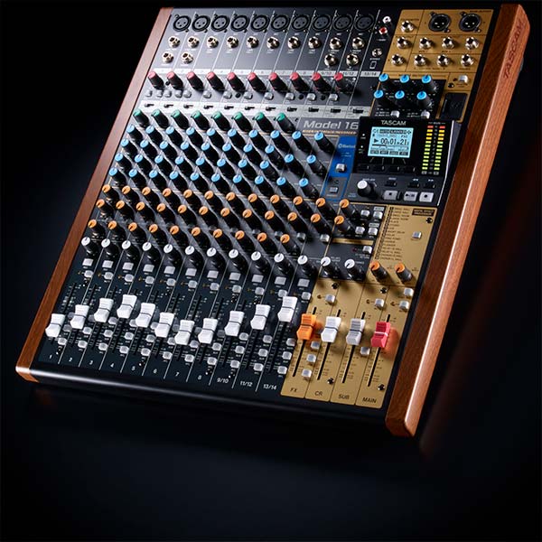 TASCAM INTRODUCES THE MODEL 16 ALL-IN-ONE MIXING STUDIO