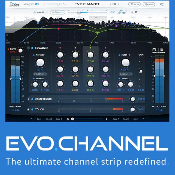 Flux has premiered the EVO Channel, a new plug-in based on what they ...